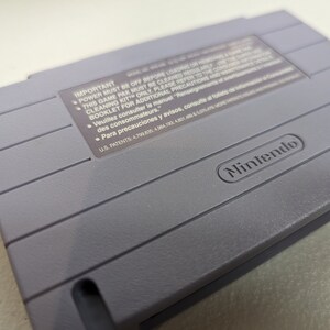 Mario is Missing Super Nintendo Game SNES Works 1991 Original Vintage ...