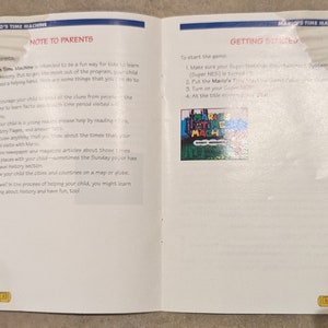 Mario's Time Machine (super Nintendo Entertainment System, 1993) SNES ...