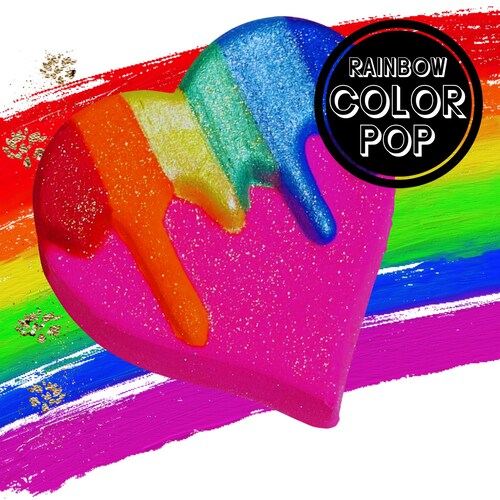 Lisa Frank Bath Bomb Rainbow Leopard Rainbow Tiger Paw - Etsy