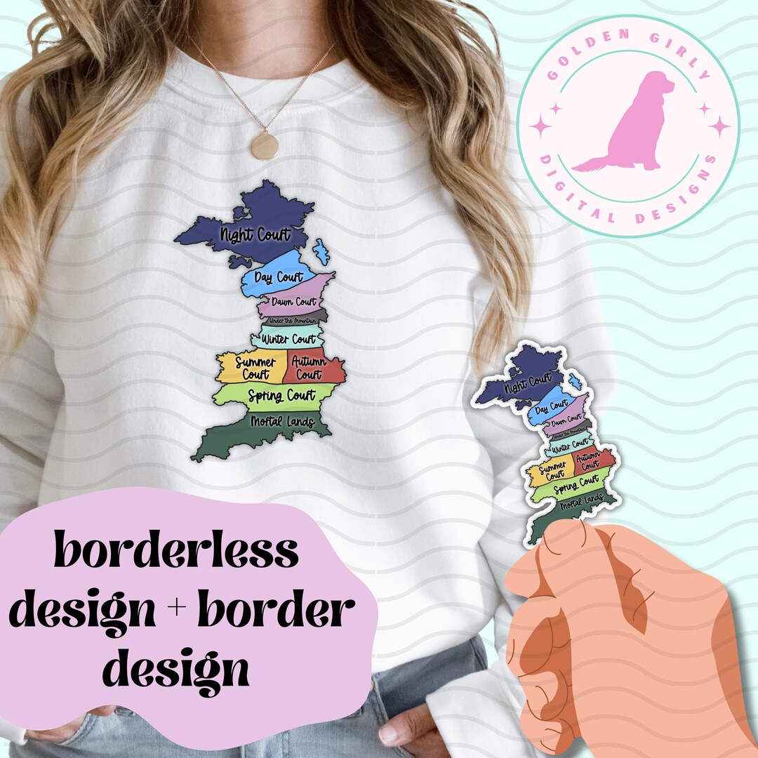 Acotar Map Sticker Png, Acotar Prythian Map Sticker Png, Prythian Png ...