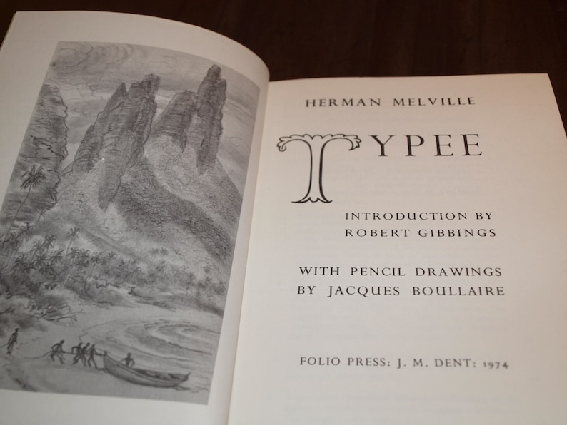 Typee by Herman Melville - Etsy