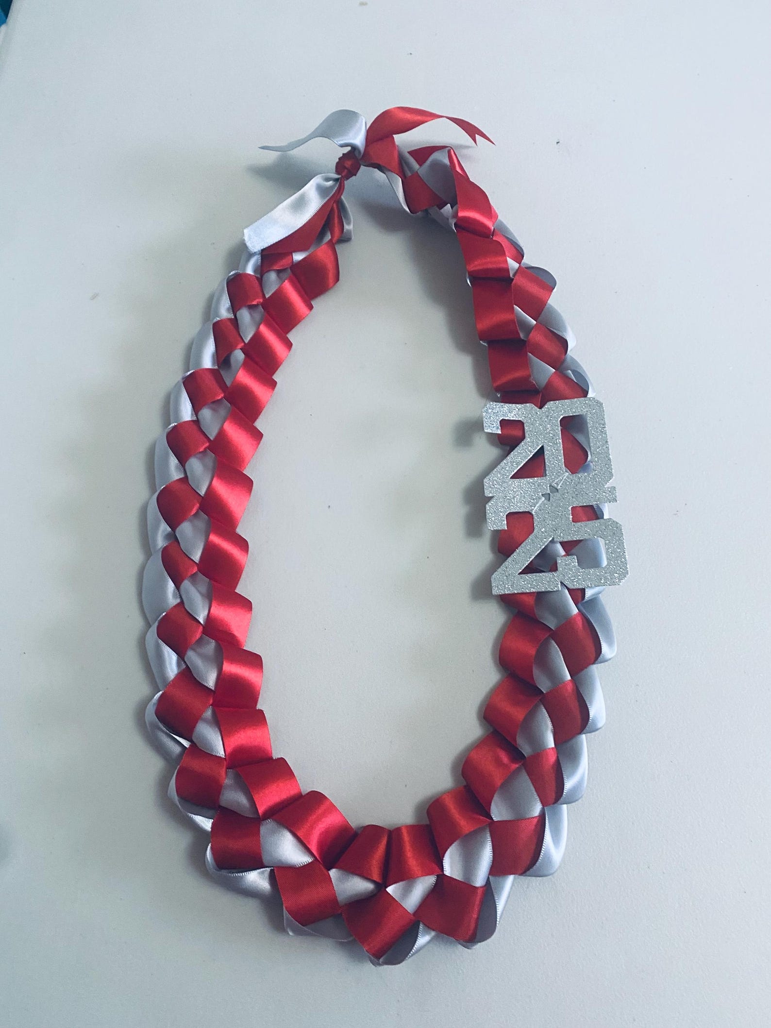 Graduation Leis, Maroon and Silver - Etsy