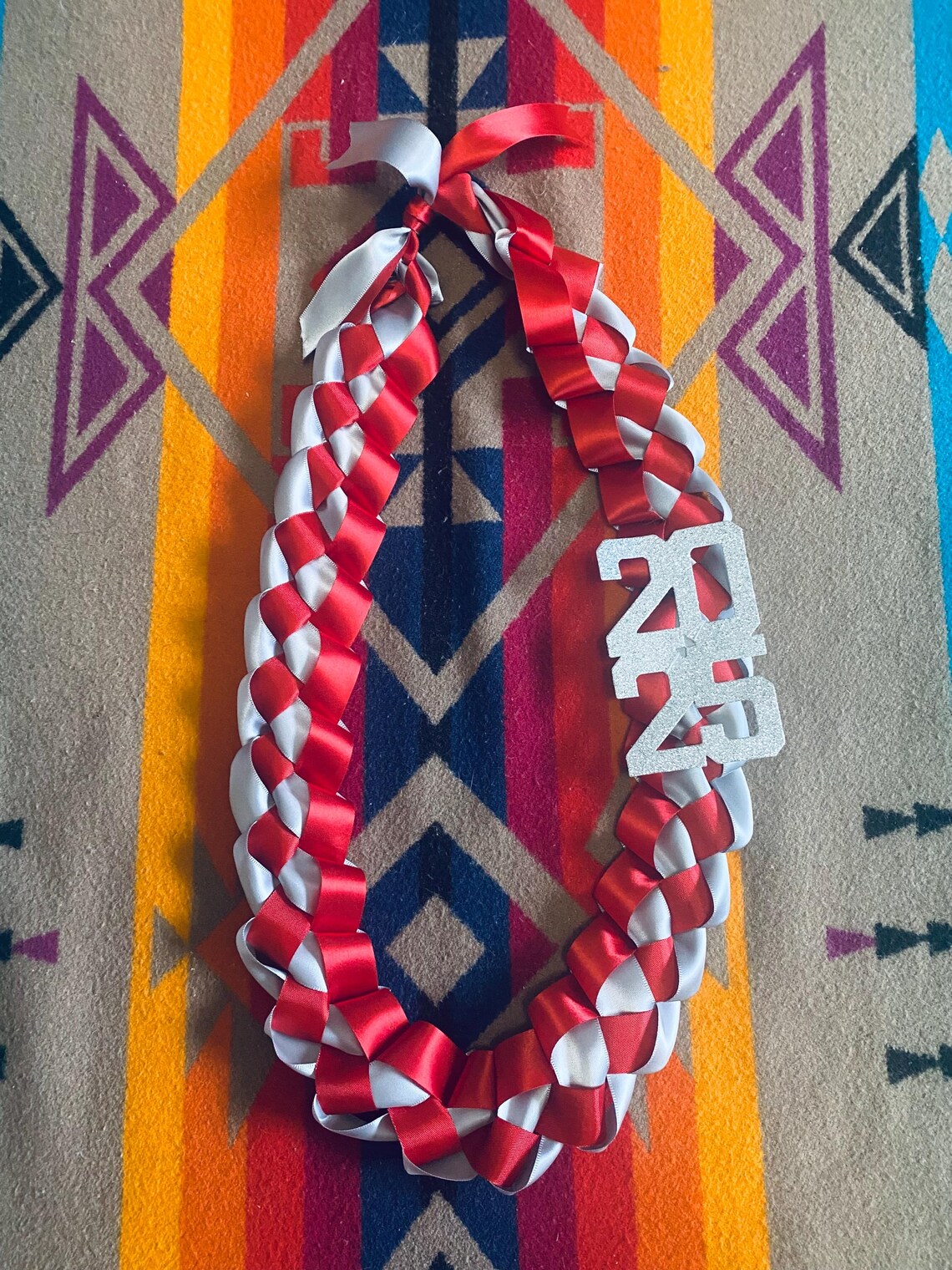 Graduation Leis, Maroon and Silver - Etsy