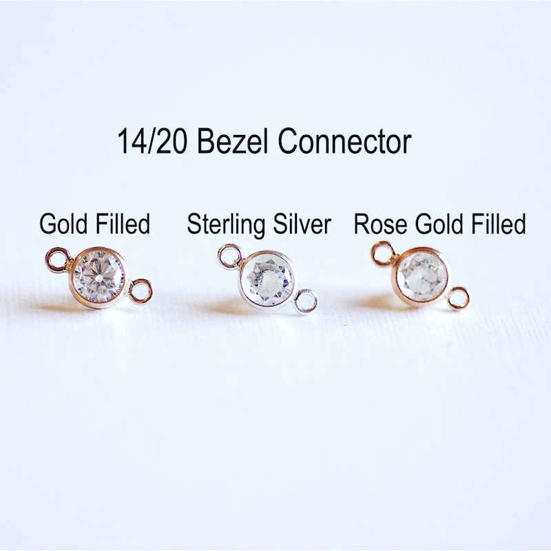 Bezel Connectors - Etsy