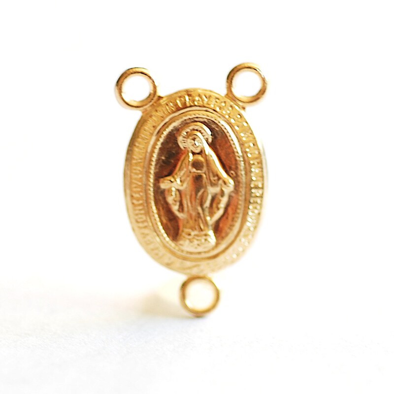 Madonna Connector Beads - Etsy