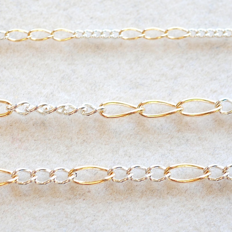 Bulk Mixed Metal Chain - Etsy