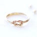 14k Gold Filled Infinity Stacking Ring - Gold Minimalist Stacking Ring ...