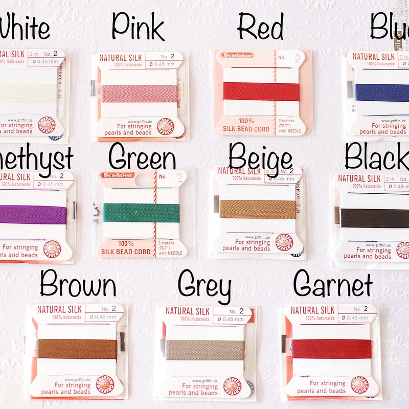 Silk Thread Beads - Etsy