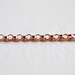 14k Rose Gold Filled Rolo Chain- 1.4mm Unfinished Rolo Chain by Foot ...