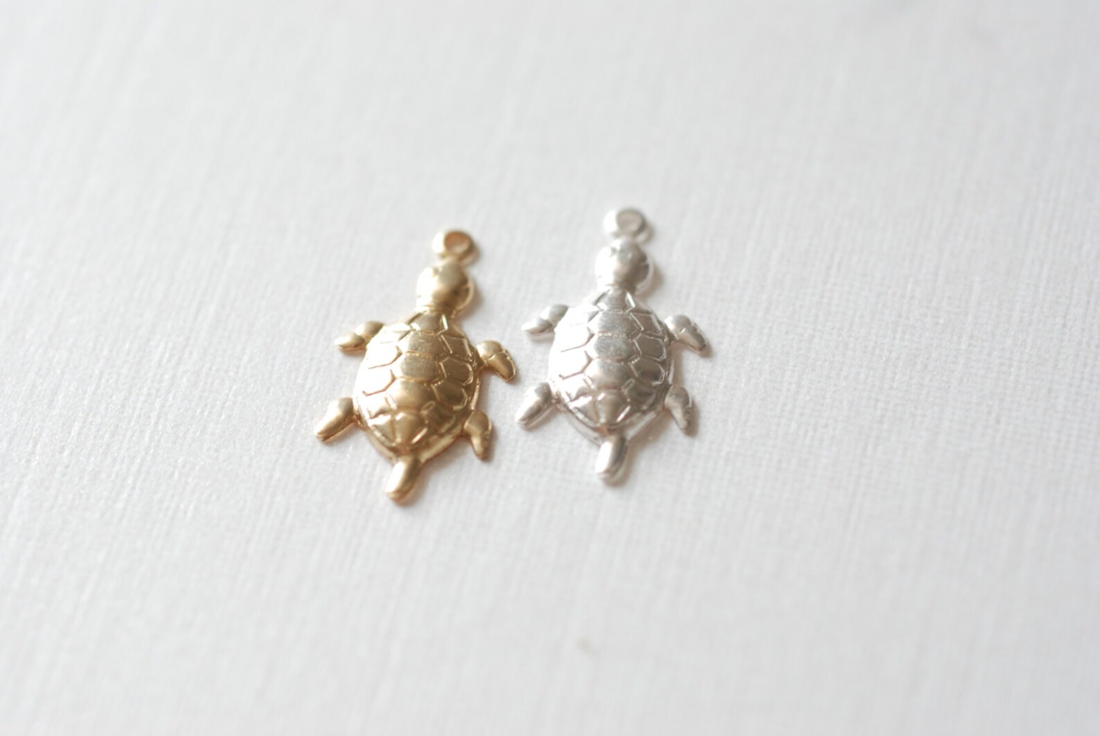 Sterling Silver Turtle Charm, Silver Turtle Charm, Sterling Silver ...