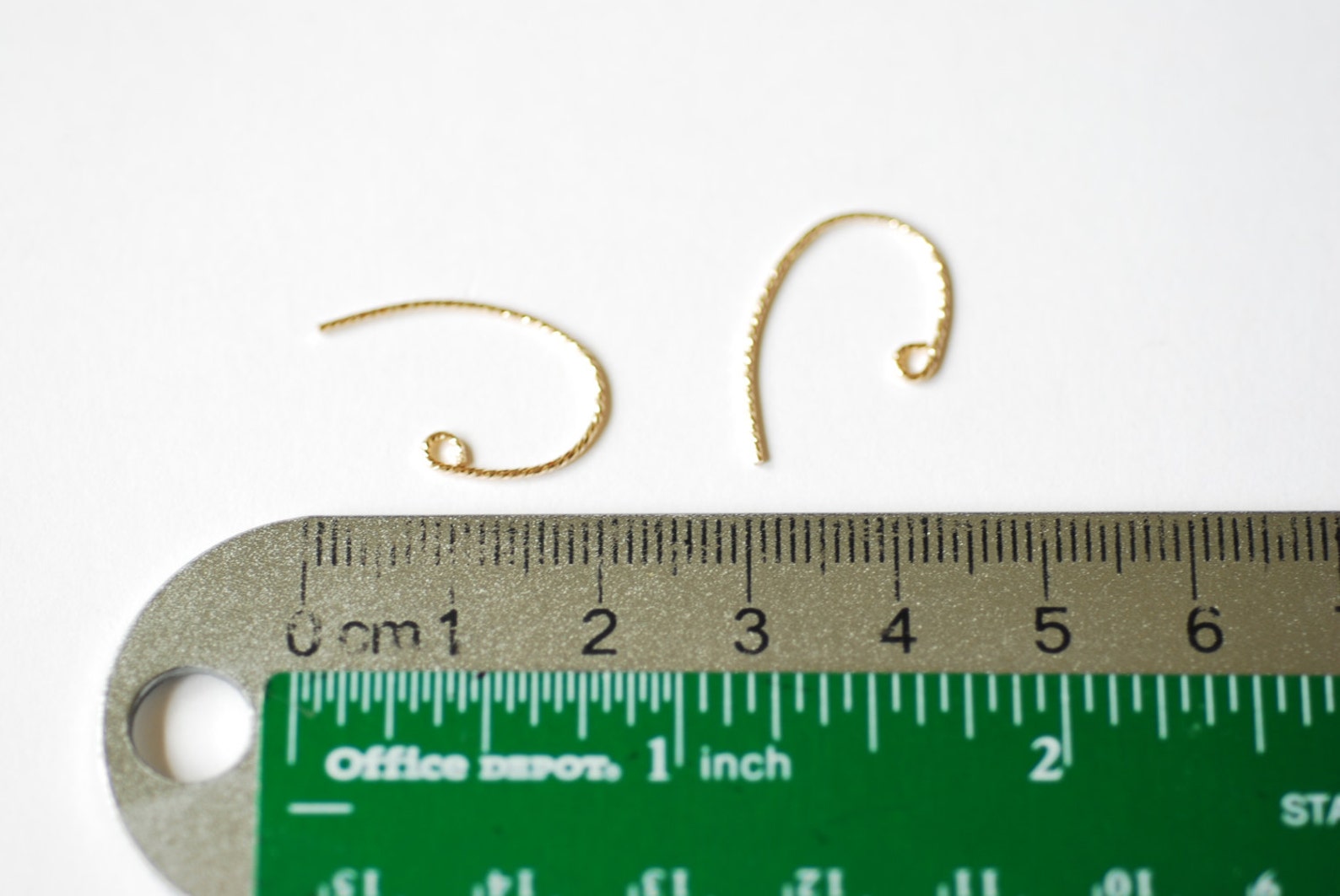 14k Gold Filled Sparkle Swoop Ear Wire 14K Gold Filled - Etsy