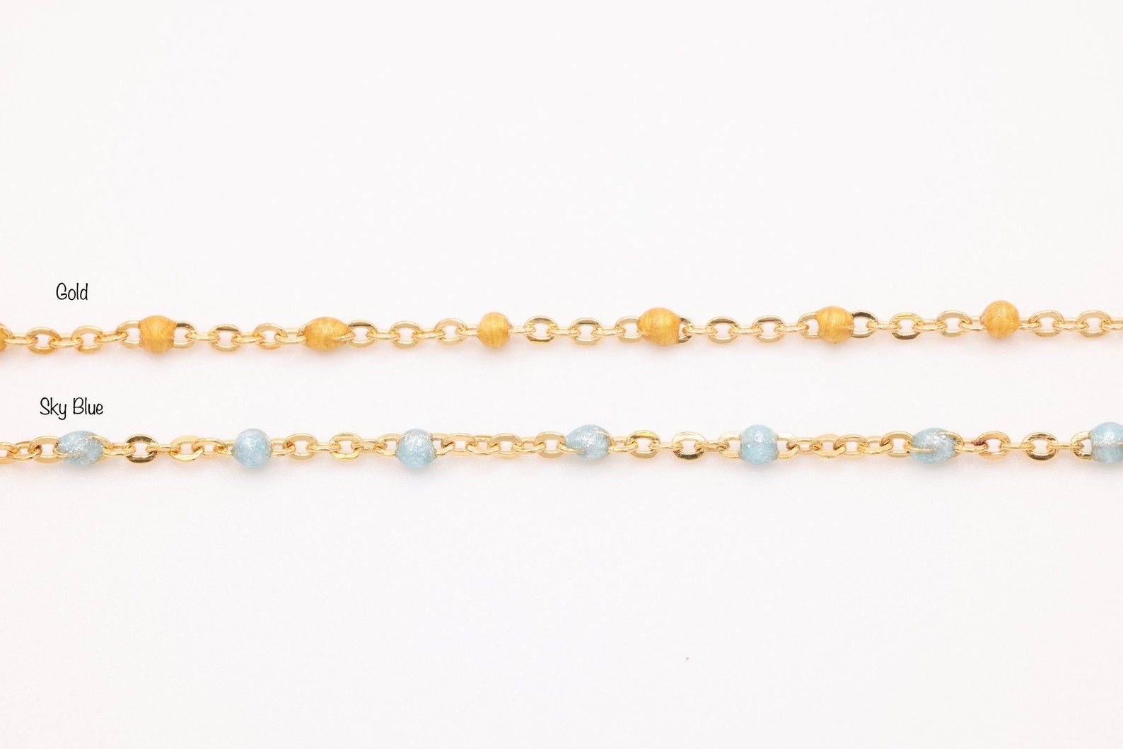 Wholesale Gold Filled Enamel Chain L Sterling Silver Enamel Color ...