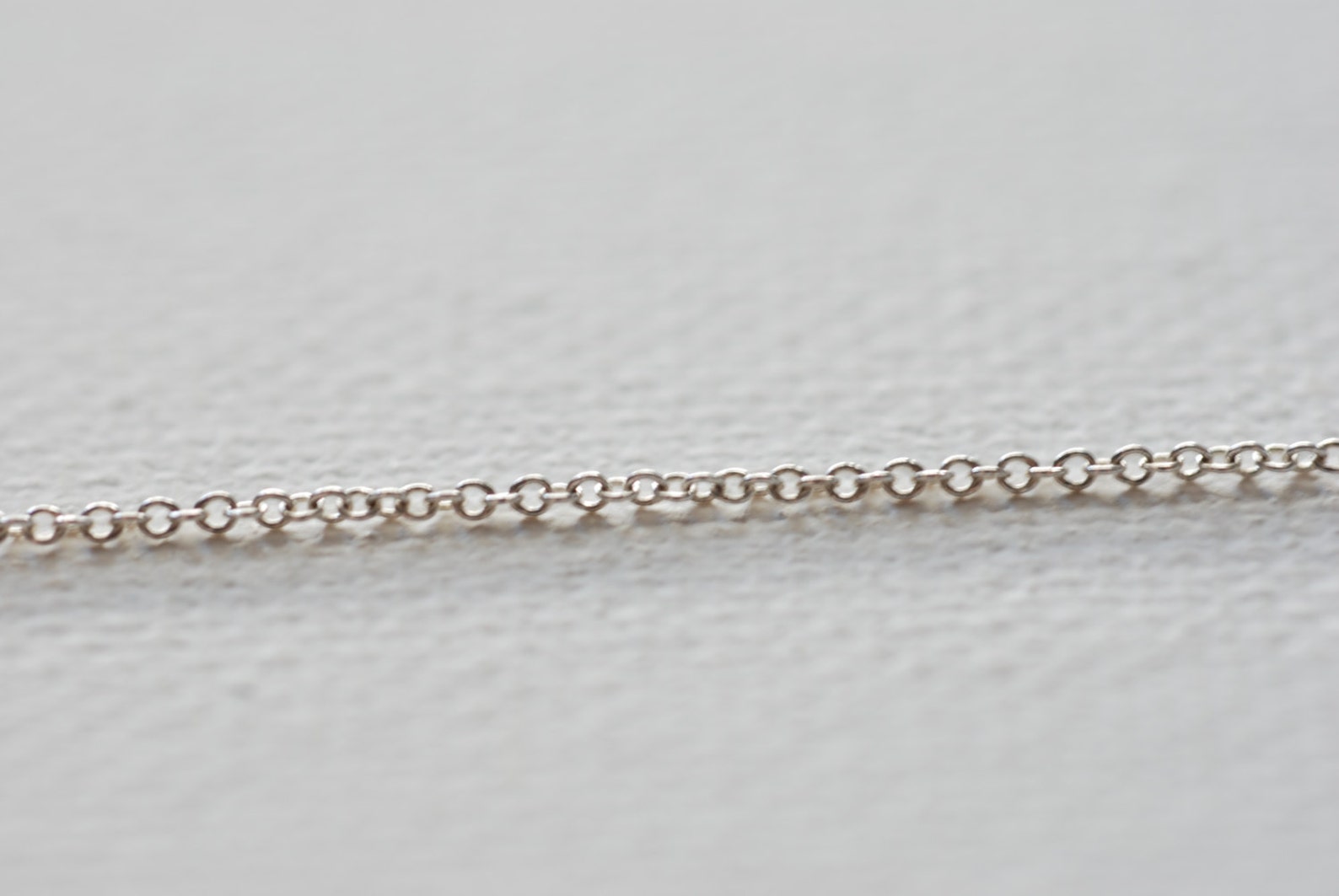 6 Ft Sterling Silver Cable Chain, 1.15mm Sterling Silver Chain, Silver ...