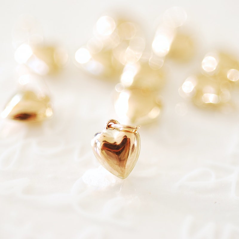 Puffy Heart Beaded Ring - Etsy