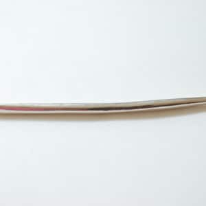 Sterling Silver Long Skinny Thin Needle- Silver Extra Long Spike Needle ...
