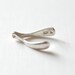 Sterling Silver Wishbone Charm Connector Charm- 925 Silver Pendant ...