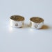 Sterling Silver Flat Round Circle Beads- 925 Sterling Silver Round ...