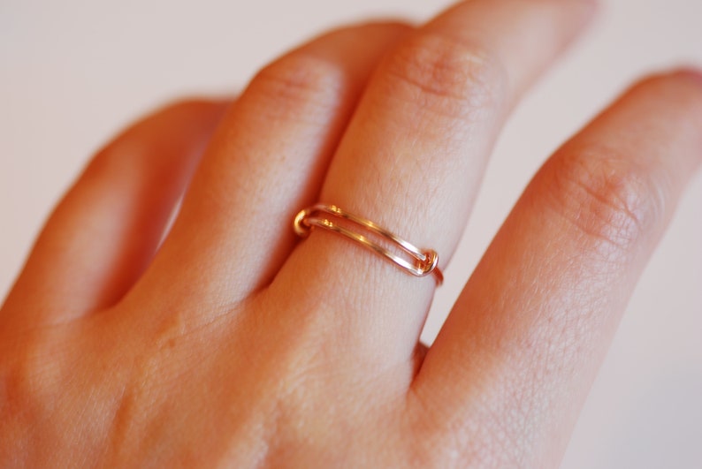 Adjustable Finger Ring- Choose 925 Sterling Silver, 14k Gold Filled ...