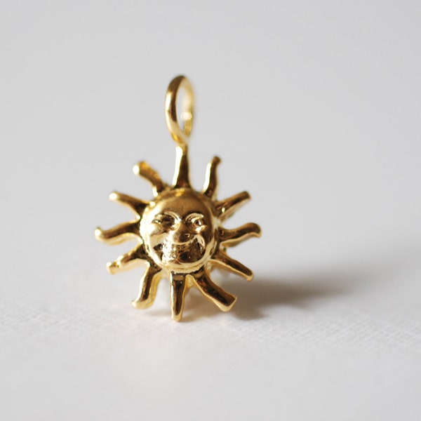 Sun Charm - Etsy
