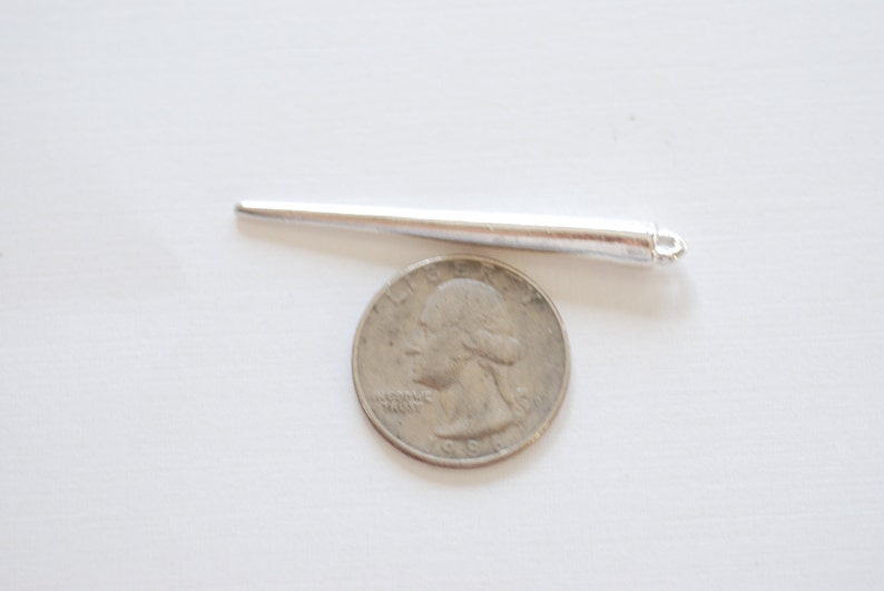 Sterling Silver Long Skinny Thin Needle Silver Extra Long - Etsy