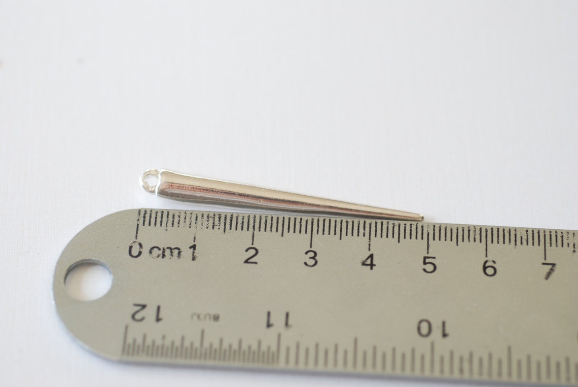 Sterling Silver Long Skinny Thin Needle Silver Extra Long | Etsy