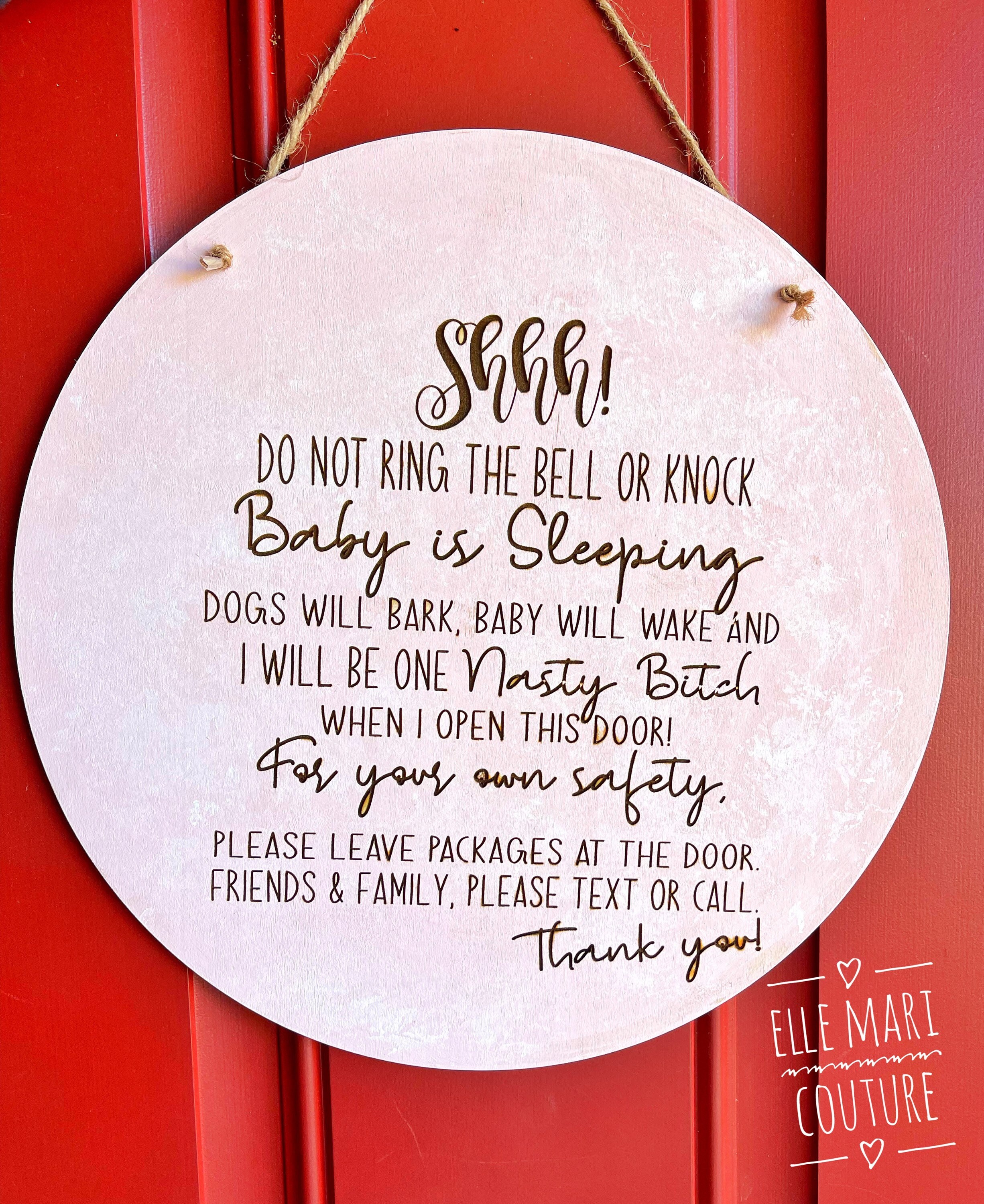 Funny Sleeping Signs