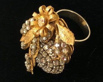 Miriam Haskell Ring - Etsy