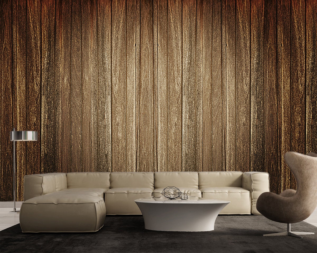 Old Wood Texture Large Wall Mural Self-adhesive Vinyl | Etsy