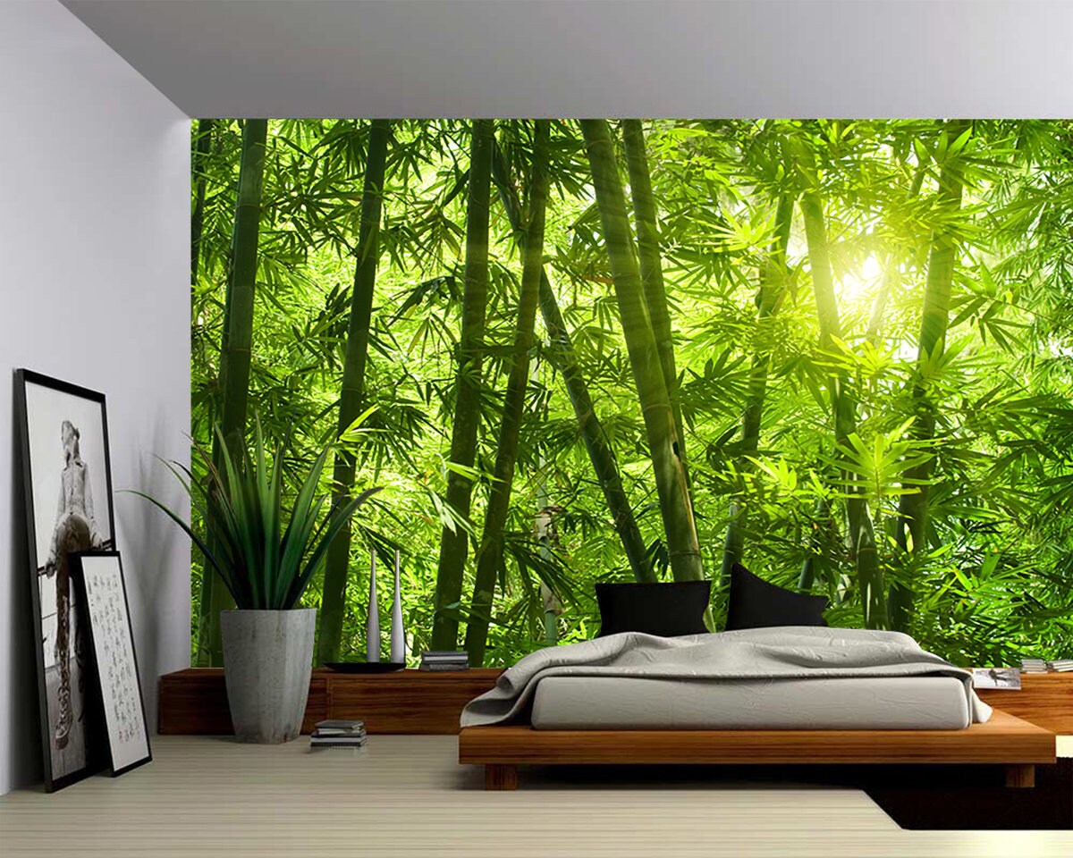 Bamboo Mural Wallpaper