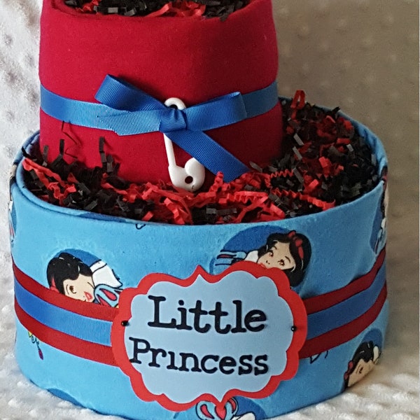 Princess Diaper Cake - Etsy