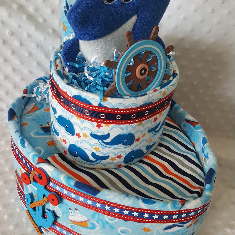 Boat Diaper Cake - Etsy