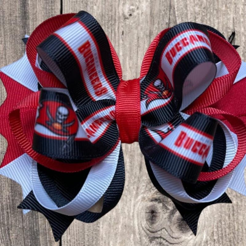 Nfl Team Hair Bows - Etsy