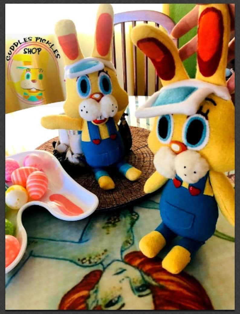Zipper the Bunny Animal Crossing Plush - Etsy