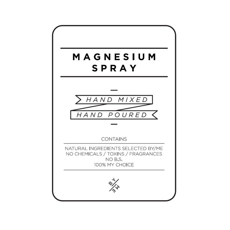 Magnesium Spray - Etsy