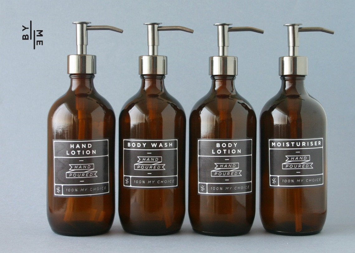 LABEL Black Label Collection Designer Bottle Decals - Etsy