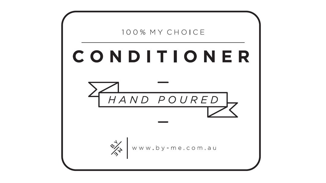 LABEL Small Conditioner Decal White - Etsy