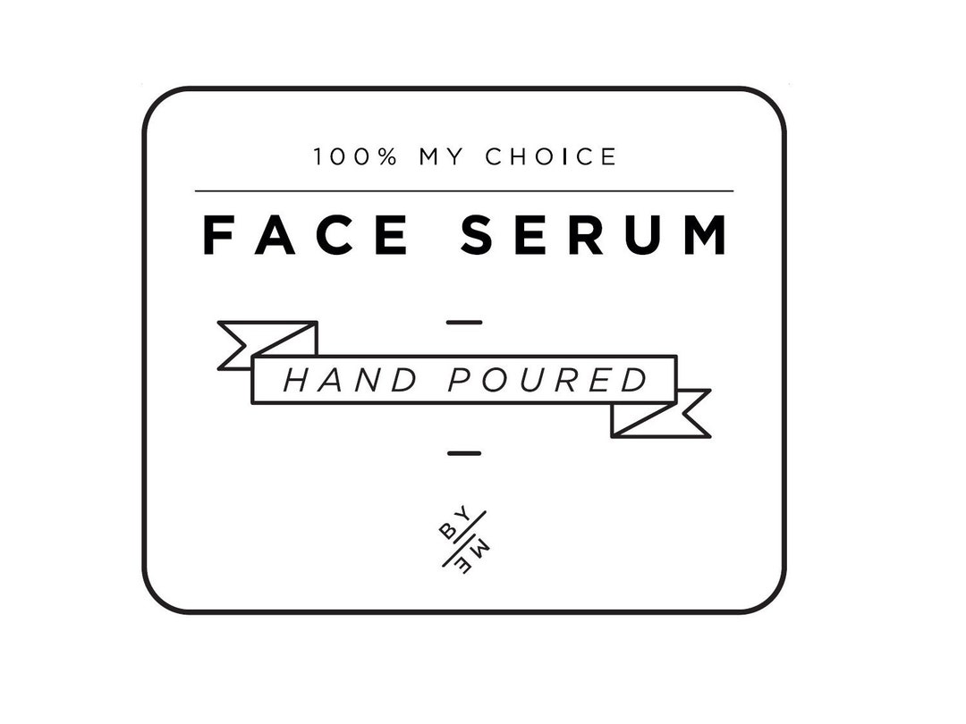 LABEL Mini Face Serum Decal White - Etsy