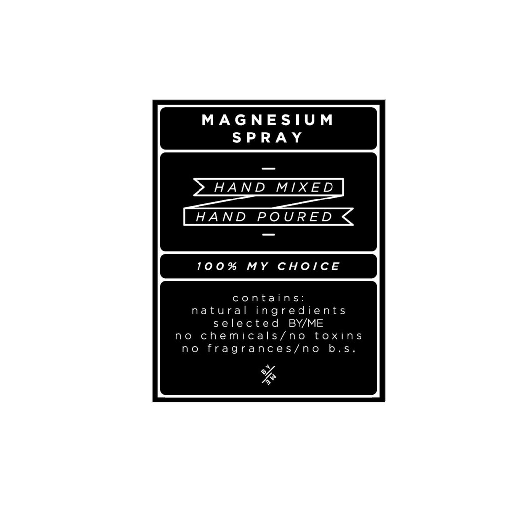 LABEL Medium Magnesium Spray Decal - Black - Etsy