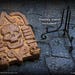 Indiana Jones Inspired Tablet Wall Relief With Stand - Terracotta Color ...