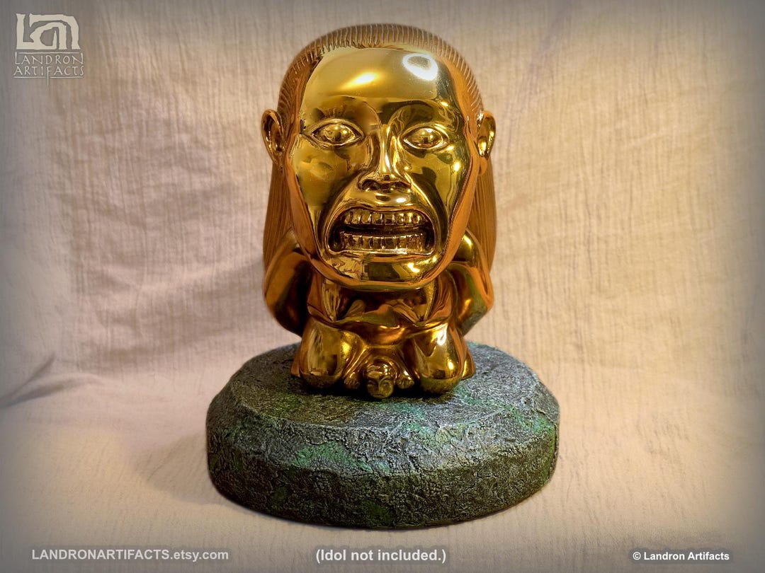 Indiana Jones Display Stand Pedestal for Fertility Idol Prop Replica ...