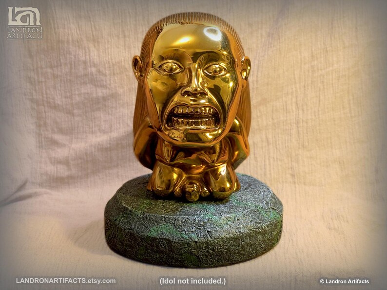 Indiana Jones Display Stand Pedestal for Fertility Idol Prop Replica ...