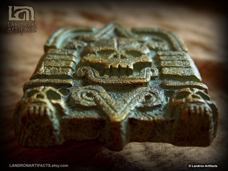 Indiana Jones Inspired Tablet Wall Relief With Stand - Bronze Patina ...