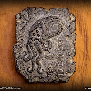 Cthulhu Idol Wall Sculpture Relief - Lovecraft Replica Gothic Horror ...