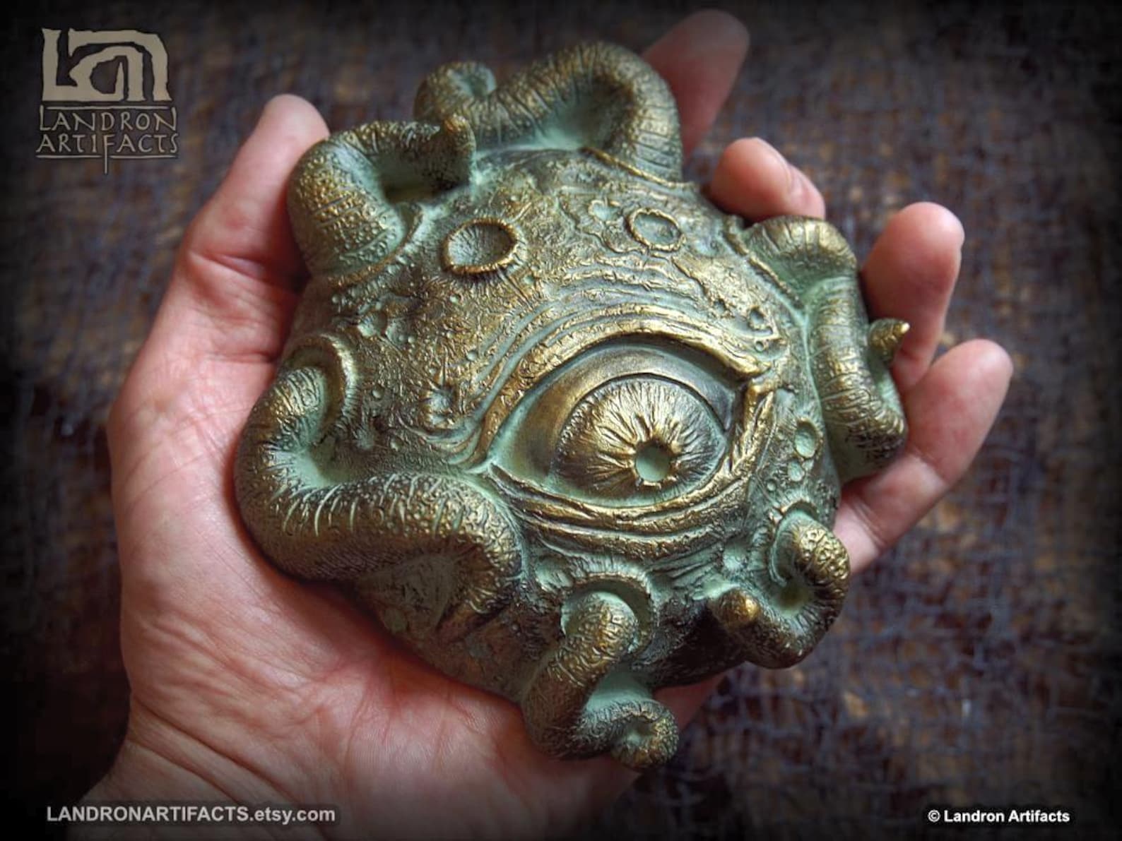 Alien Monster Sci-fi Wall Sculpture Relief Hermaeus Mora Shuma Gorath ...