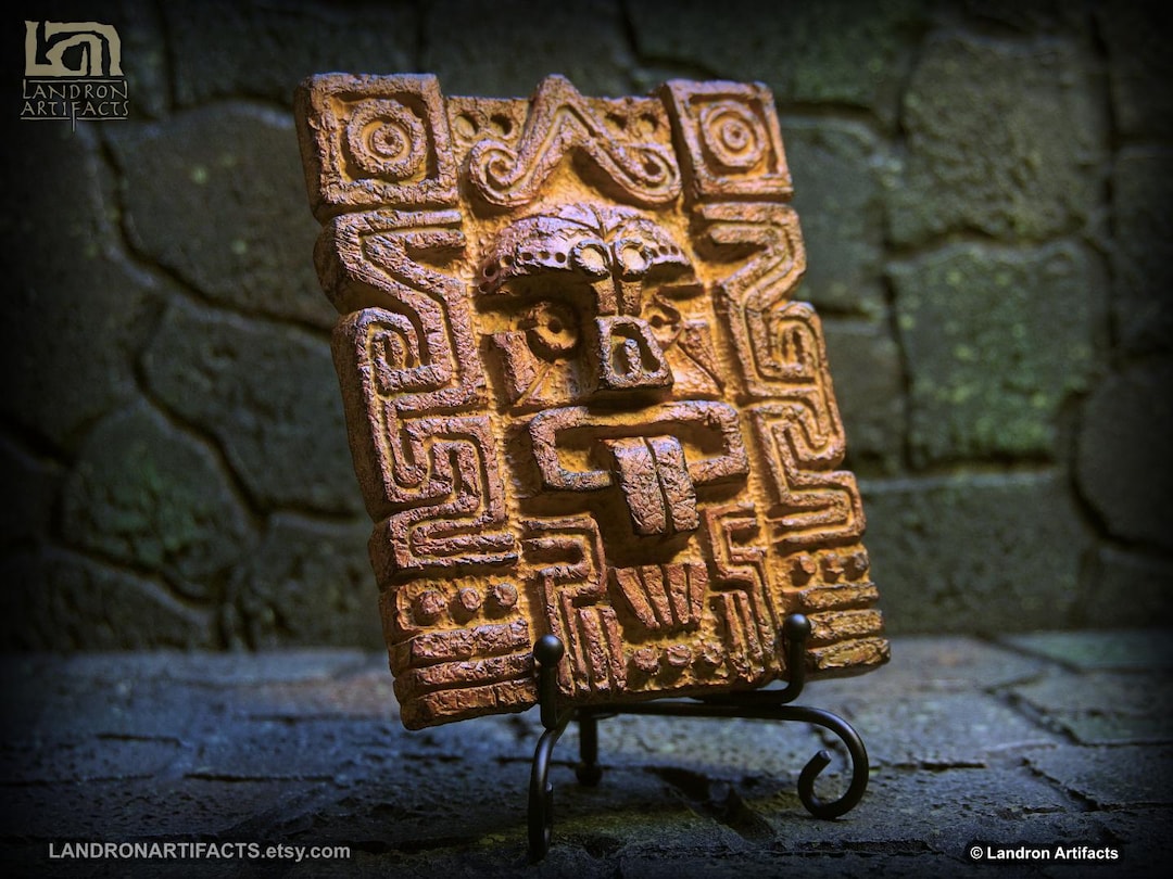 Indiana Jones Inspired Tablet Wall Relief With Stand - Tongue ...