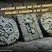 Indiana Jones Inspired Tablet Wall Relief With Stand - Skulls - Mossy ...
