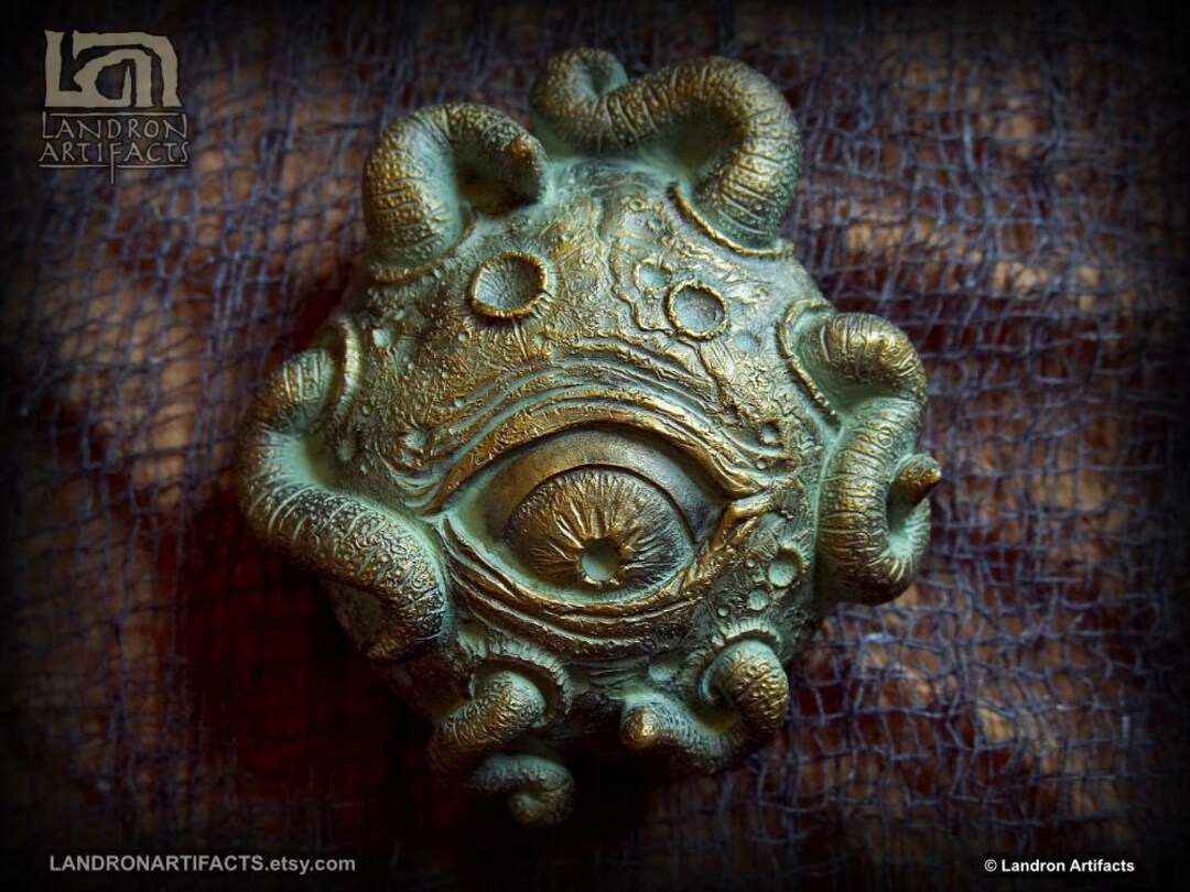 Alien Monster Sci-fi Wall Sculpture Relief Hermaeus Mora Shuma Gorath ...