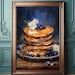 Fancy Stack of Pancakes | Pancake Painting, Food Art, Cottage Core ...