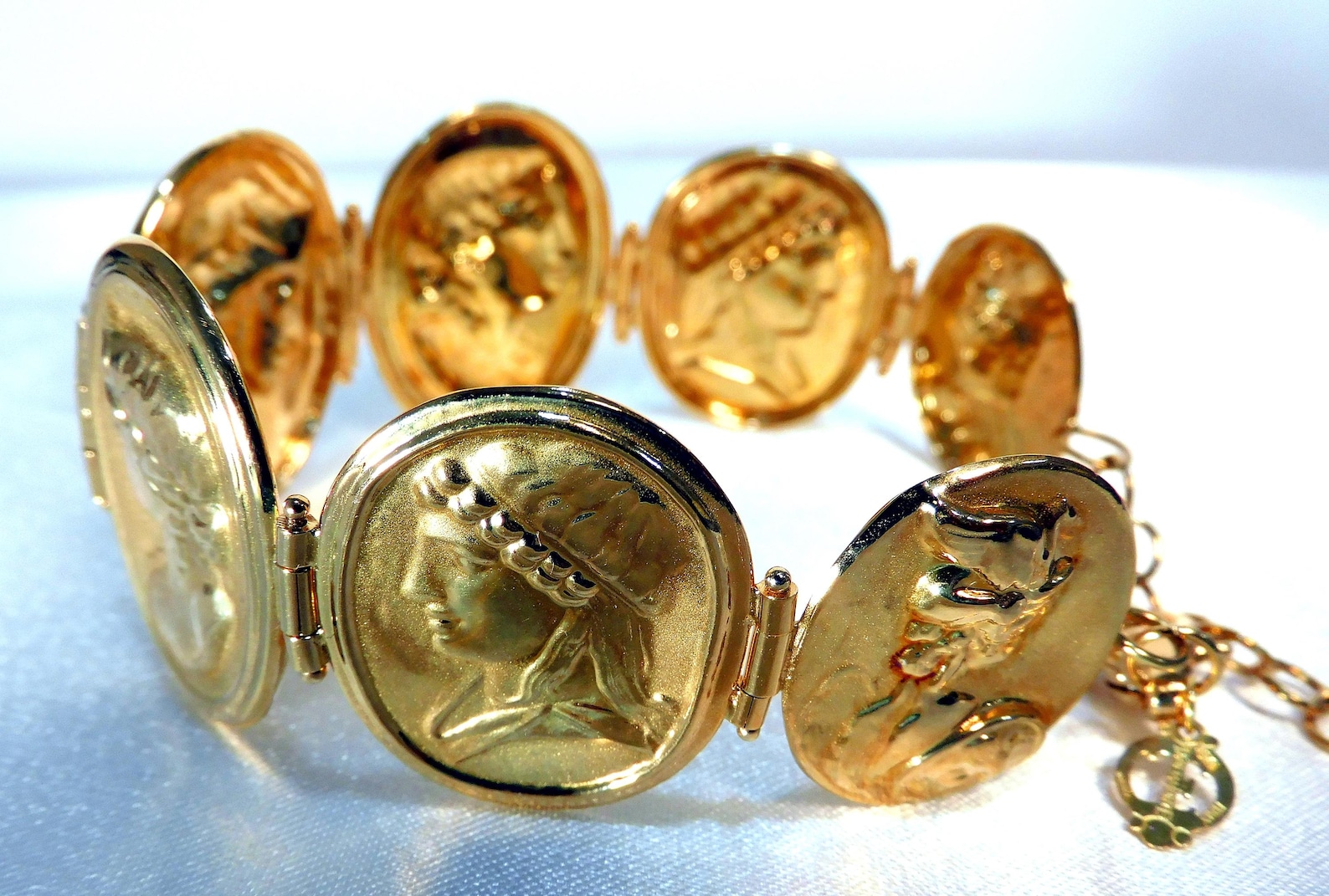 Tagliamonte 18K Mythological Cameo Bracelet - Etsy