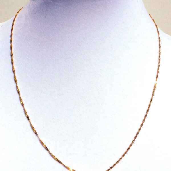 21k Gold Necklace - Etsy